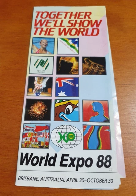 WORLD EXPO 88 - Brochure $5.00 - PicClick AU