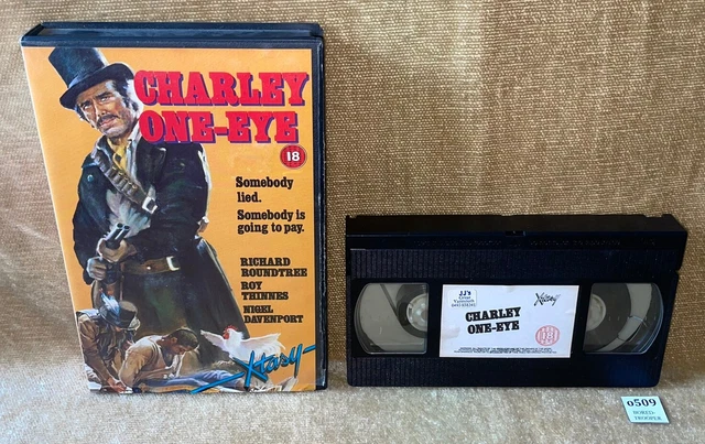 CHARLEY ONE-EYE BIG Box (1973) Ex Rental Vhs Video Cassette Xtasy 1987 ...