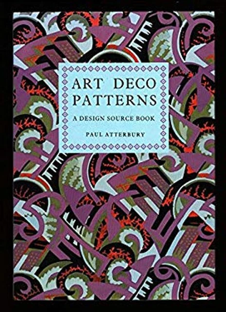 ART DÉCO MOTIFS : un Design Source Livre Couverture Rigide Paul ...