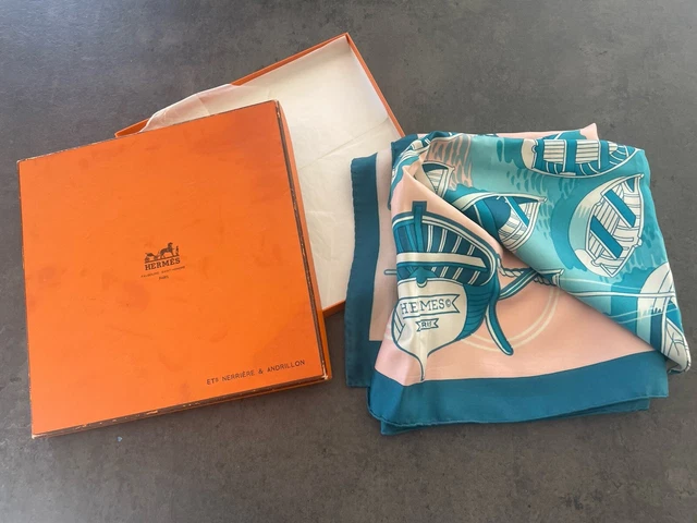 ANCIEN CARRÉ HERMÈS Flotille P. Péron EUR 150,00 - PicClick FR