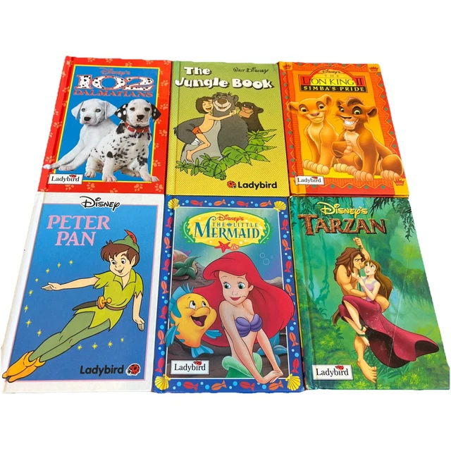 VINTAGE DISNEY LADYBIRD Book Bundle Jungle Book Lion King 2 Little ...