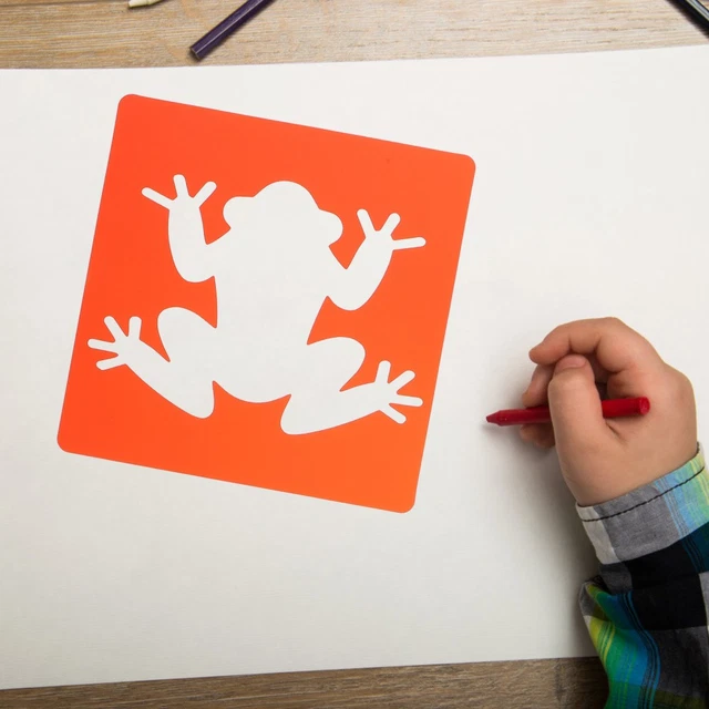 PAINTING DIY STENCILS Animal for Children's Drawing Template Animals ...