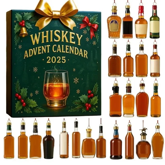 2025 WHISKY ADVENT Calendar Whisky Tasting Parties 24 Days Countdown ...