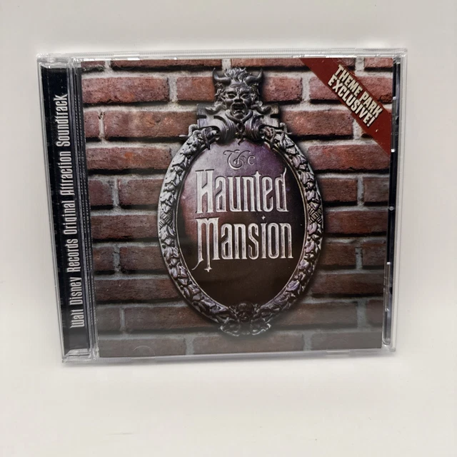 THE HAUNTED MANSION Disney Orig Attraction Soundtrack CD Theme Park ...