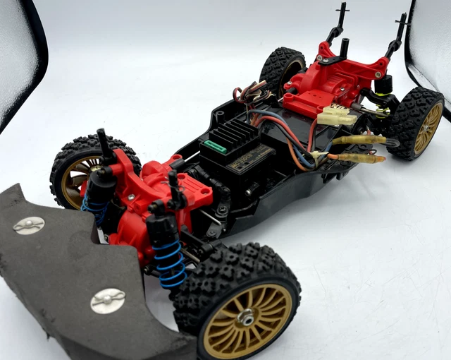 FOR PARTS TAMIYA TA02 TA-02 chassis with ESC and motor £105.58 ...