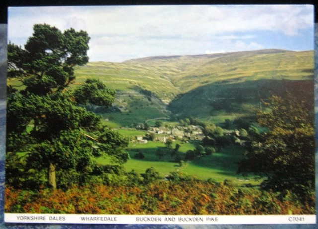 ENGLAND YORKSHIRE DALES Wharfedale Bucken and Bucken Pike - unposted ...