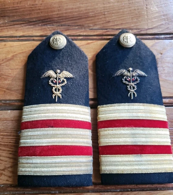 WW2 US NAVY Ensign Medical Corps Surgeon Lieutenant Shoulder Board ...