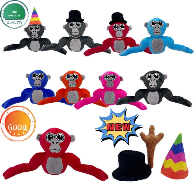 GORILLA TAG MONKEY Plush Stuffed Animal for Kids Thanksgiving Birthday ...