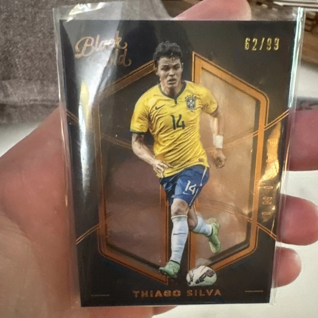 2016-17 CARTA ORO Nero Panini: Thiago Silva/99 Brasile EUR 10,26 - PicClick IT