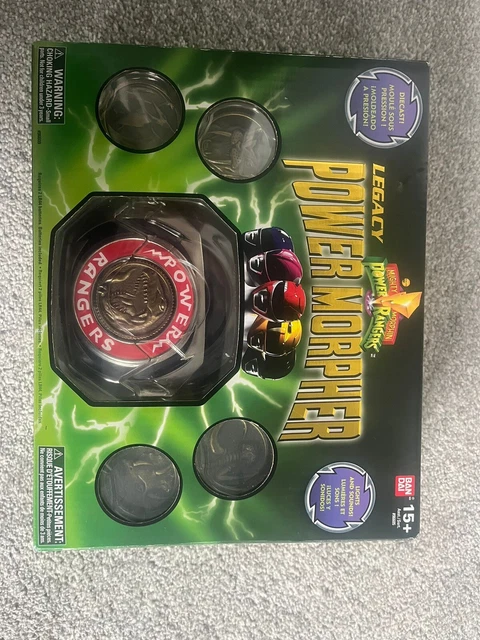 MIGHTY MORPHIN POWER Rangers - Legacy Power Morpher Bandai (Complete In ...