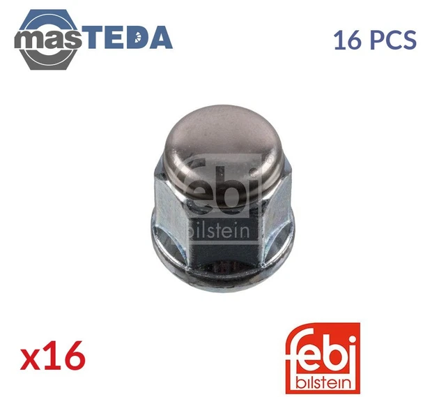 179990 WHEEL NUT Febi Bilstein 16Pcs For Honda Civic X,Jazz Iii,Jazz V ...