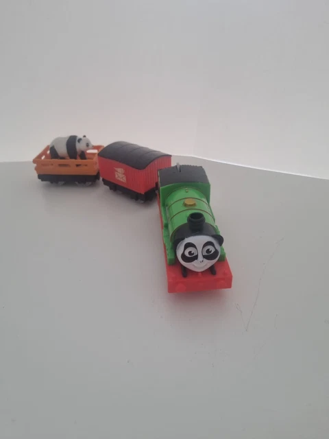 THOMAS AND FRIENDS Panda Percy Sodor Safari Trackmaster Motorised Train ...