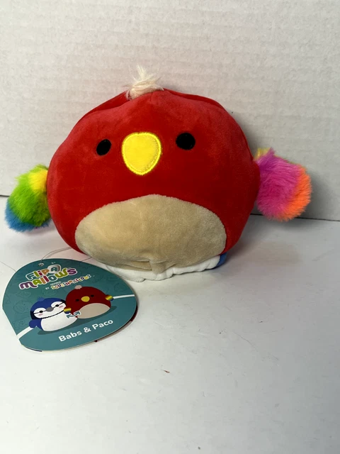 BABS BLUE JAY/ Paco Parrot, Squishmallow 5" Flip-A-Mallows, BNWT £7.99 ...