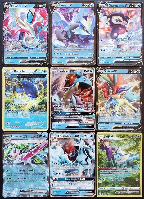 LOT 9 CARTES Pokémon EX GX Ultra Rares V Promo Full-Art - FR EUR 29,90 ...