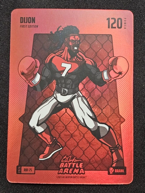 2026 BO JACKSON Battle Arena Red Battlefoil Brawl RBF-75 Dijon Bijan ...