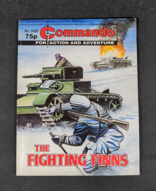 COMMANDO COMIC ISSUE Number 3430 The Fighting Finns EUR 5,20 - PicClick IT