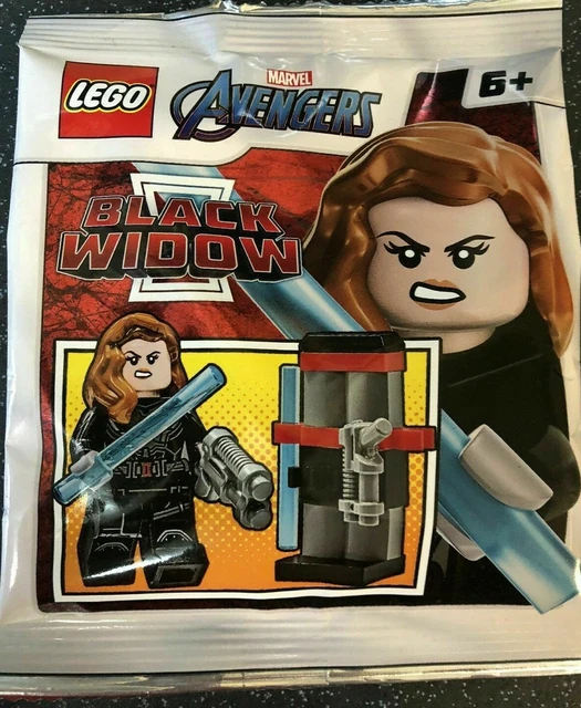 LEGO - MARVEL Avengers - Black Widow Minifigure Set -242109 - New ...