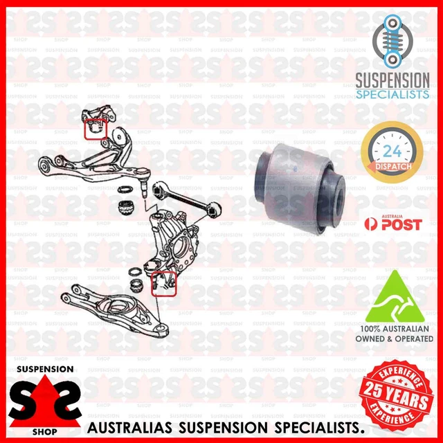 REAR AXLE LOWER Mounting, Control/Trailing Arm Suit HONDA Legend Iv (Kb_) 3.7 EUR 26,16 ...