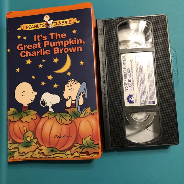 ITS THE GREAT Pumpkin, Charlie Brown (VHS, 1996, Clamshell) $7.05 ...