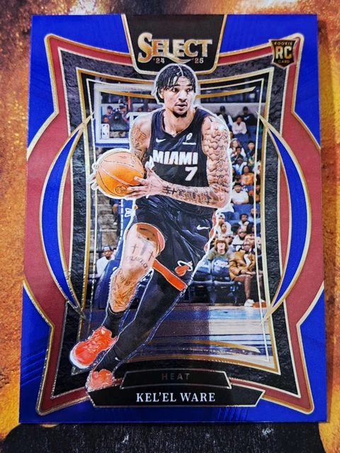 KEL'EL WARE 2024 Select Basketball - Concourse Blue Prizm Rookie RC ...