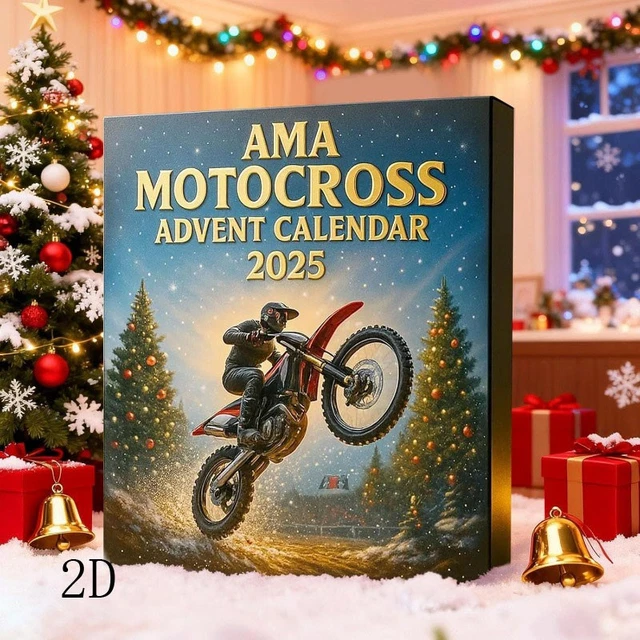 MOTOCROSS ADVENT CALENDAR 2025, Christmas Countdown with Mini Dirt ...