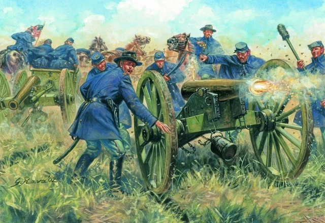 ITALERI IT6038 1/72 Union Artillery AMERICAN CIVIL WAR EUR 9,90 ...