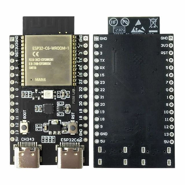 ESP32--DEVKITC-1-N4 ESP32- ENTWICKLUNGSPLATINE Kernplatine RISC-V ESP32 WiF1468 EUR 9,50 ...