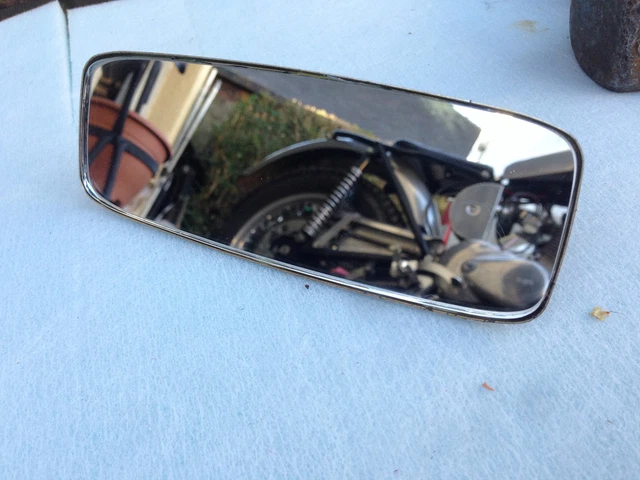 MGB ROADSTER ,MG midget interior bar mirror gold backed original style ...