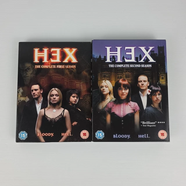 HEX - COMPLETE Series Seasons 1 & 2 (DVD, Region 2, PAL, Slipcover ...