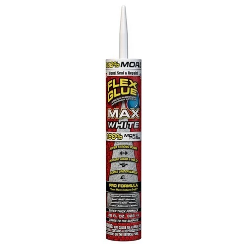 FLEX GLUE WHITE Max 28 Oz Cartridge Flex Glue White Max 28 Oz Cartridge ...