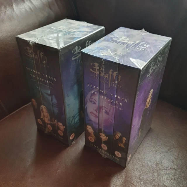 Vhs Buffy Vampire Slayer Season 3 Collection Eps 1 22 X2 Box Sets