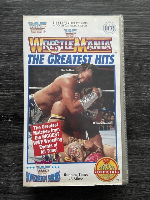 WWF SOVEREIGN SERIES. Wrestlemania The Greatest Hits VHS Wrestling ...