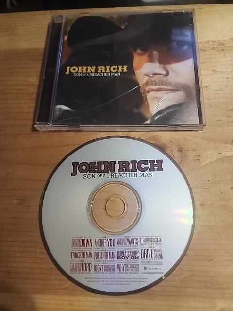 JOHN RICH – Son of a Preacher Man CD 2009 Country Warner Bros $6.99 ...