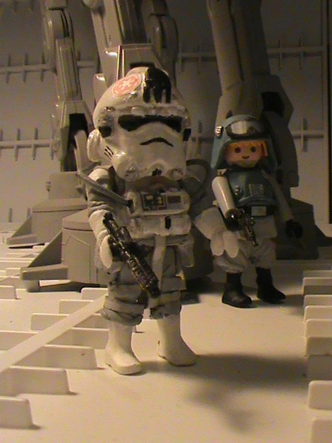 PLAYMOBIL CUSTOM PILOT At-At (Star Wars V) Ref-0031 Bis EUR 33,30 ...