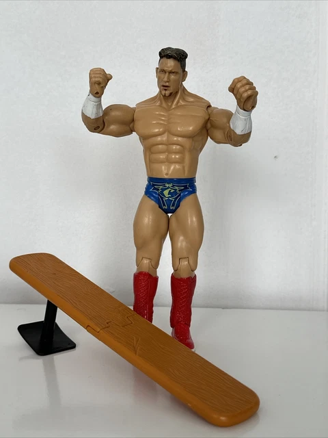 RARE WWE WWF CHARLIE HAAS Figure Jakks W/ Bench - Ruthless Aggression ...