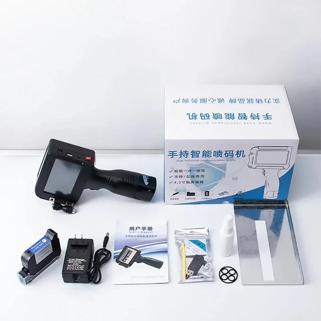 600DPI SMART HANDHELD inkjet printer Date/QR code/LOGO/ quick print £ ...