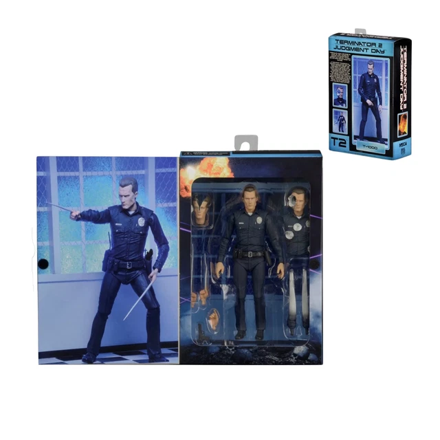 TERMINATOR 2 ULTIMATE T-1000 7-Inch Scale Action Figure £43.99 ...