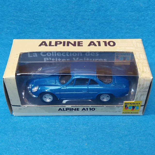 RENAULT ALPINE A110 1970 Bleu Norev Toys 3 Inches 1/54° Neuf En Boite D ...