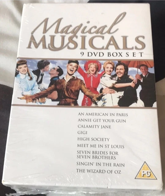MAGICAL MUSICALS 9 Dvd Oop Rare Gigi The Wizard Of Oz Howard Keel ...