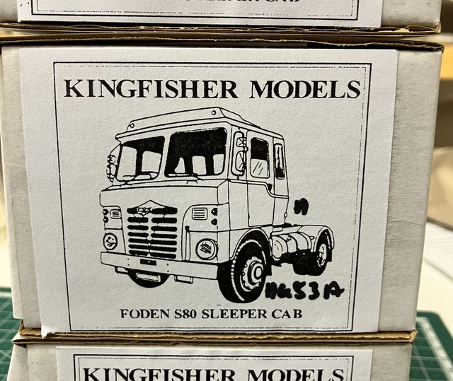 HEAVY GOODS MODEL HG.53A Foden S80 sleeper cab white metal/resin kit in ...