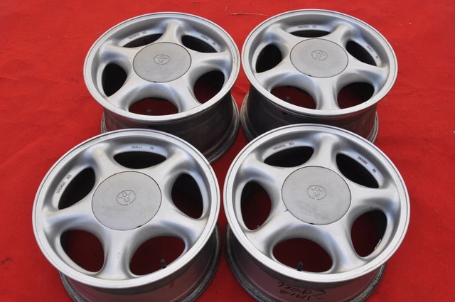 JDM OEM 16& Toyota Supra MK4 JZA80 Rims 5x114.3 Twin Turbo Wheels 8J+50 ...