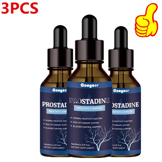 3X-PROSTADINE DROPS FOR Prostate Health, Bladder Urinating Prostatitis ...