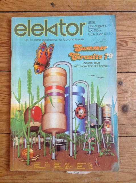 ELEKTOR ELECTRONICS MAGAZINE July/aug DOUBLE ISSUE 1979 - Vintage ...