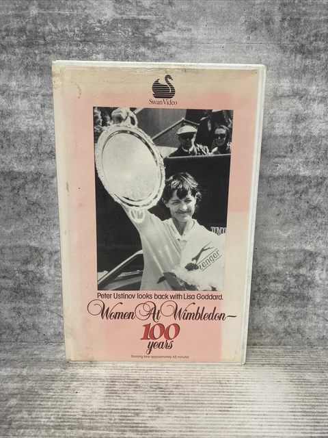 WOMEN AT WIMBLEDON 100 Years VHS Movie Video Cassette Tape EUR 13,18 ...