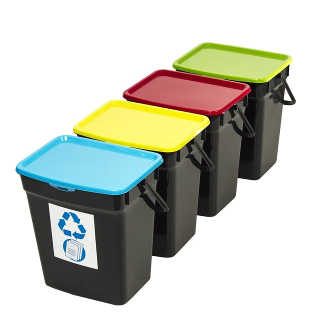 WASTE BIN DUSTBIN waste separation system recycling waste separation ...
