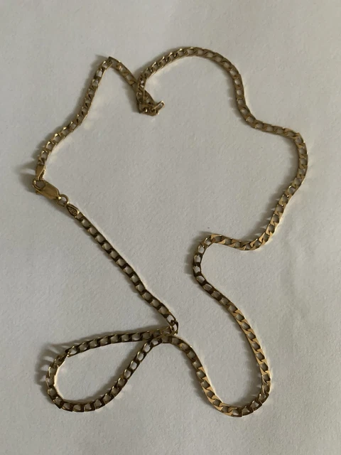 9CT GOLD CHAIN Scrap or Wear Hallmarked £181.20 - PicClick UK