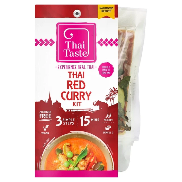 THAI TASTE EASY Thai Red Curry Kit 224g PACK OF 2 $26.70 - PicClick AU