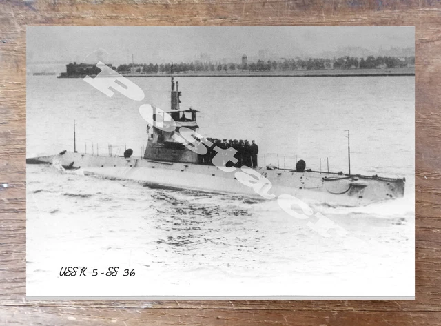 HISTORIC USS K 5 SS 36 Submarine Postcard EUR 4,39 - PicClick FR