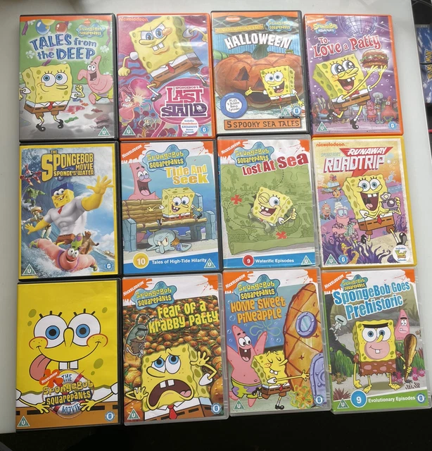 SPONGEBOB SQUAREPANTS 12 DVD Collection Childrens - Free Postage - Kids ...