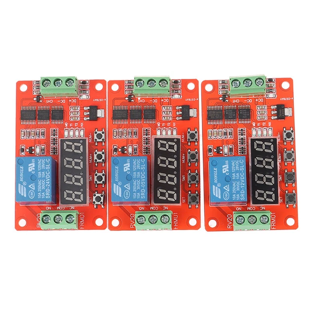 FRM01 DC 5/12/24V 1 Channel Multifunction Relay Module Loop Delay Timer S_tu $6.92 - PicClick CA